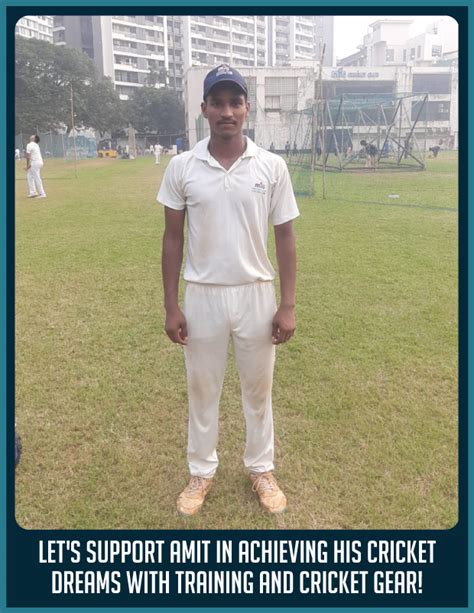 Tias Campaign To Support Amit Kumars Cricket Dreams By Tia Arora