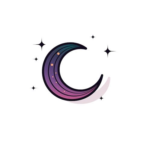 Eclipse Icon Astronomy And Nature Symbol Art Logo Illustration