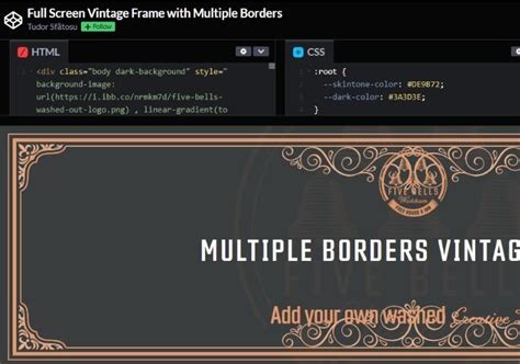13 Css Frames Code Examples Webtopic