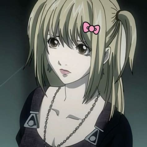 Misa Amane Pfp Aesthetic
