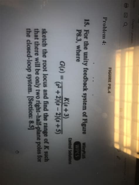 Solved Chapter problem 図a Problem For the unity Chegg com