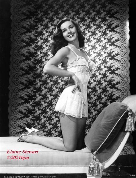 Elaine Stewart ©2021bjm Actresses American Actress Pin Up