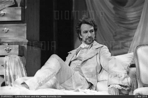 Les Liasons Dangereuses Royal Shakespeare Company At The Ambassadors 1 Oct 86 Alan Rickman