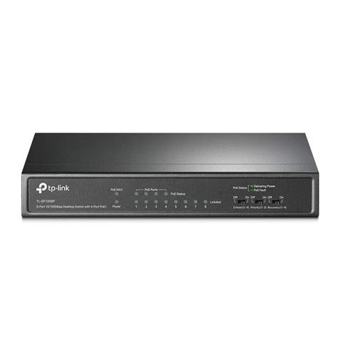 Port Mbps Desktop Switch With Port PoE