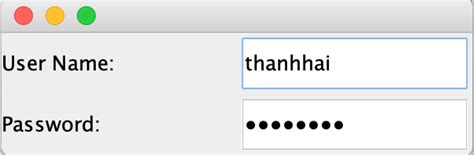 Tạo ô Nhập Mật Khẩu Với Jpasswordfield Trong Swing Deft Blog