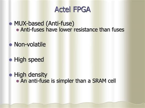 Ppt Actel Fpgas Powerpoint Presentation Free Download Id
