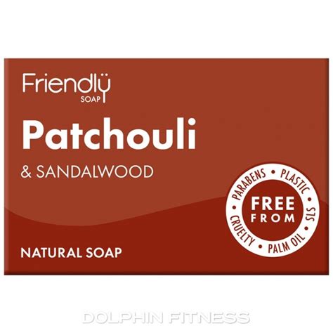 Friendly Soap Patchouli And Sandalwood Natural Soap 1 X 95g
