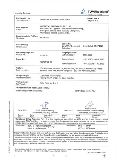 Lucent Cleanenergy Global Leader In Solar Eva Film