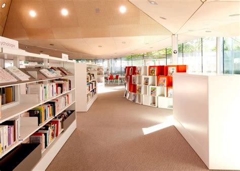 Metallic Polygonal Roof Tops La Madeleine Library By Tank