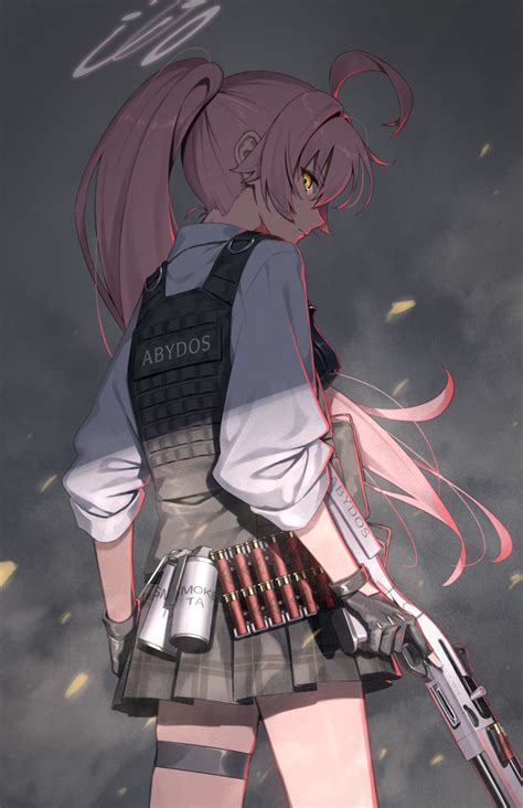 Greenkohgen Hoshino Armed Blue Archive Hoshino Blue Archive Blue Archive Commentary