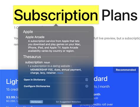 Apple Define Subscription Rmacos