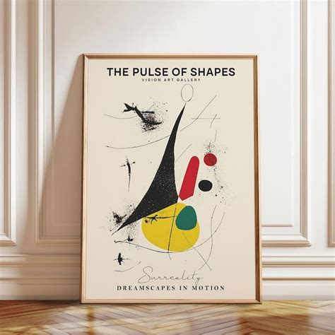 Miluva The Poetics Of Color Art Print Abstract Surrealist Exhibition