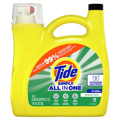 Tide Simply Clean And Fresh 1 Pack 115 Fluid Ounces Daybreak Fresh