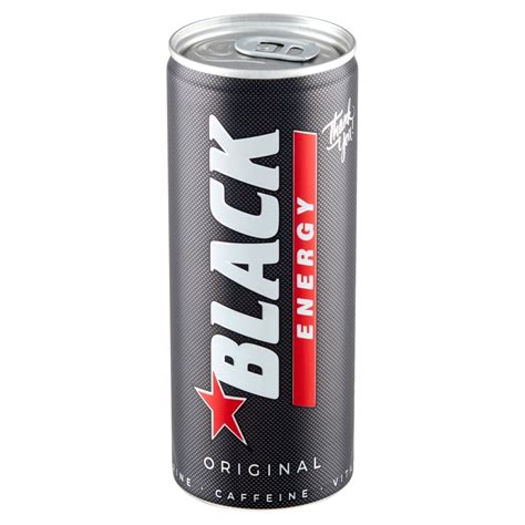 Black Energy Original Gazowany napój energetyzujący 250 ml - 29% TANIEJ ...