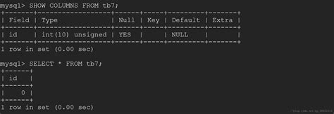 Mysql Unsigned 和 Autoincrementunaigned Auto Increment Csdn博客
