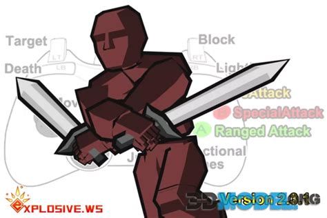 Unity Asset Swordsman Warrior Mecanim Animation Pack