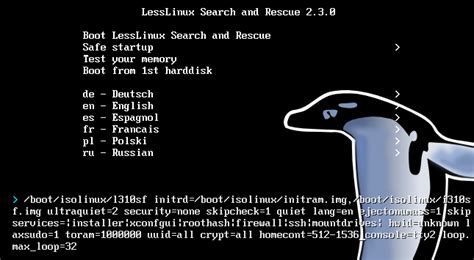 Lesslinux Org Development Blog Blog Archive New Development Build With Kernel
