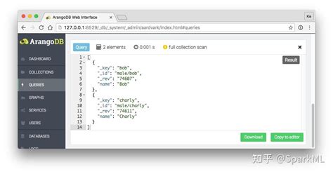 【arangodb教程10】 Web界面功能详解 知乎 【arangodb教程10】 Web界面功能详解 知乎