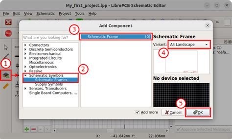 create schematics librepcb documentation