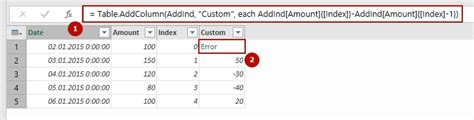 absolute and relative references in power query excel inside