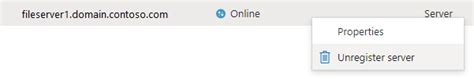 Administración De Servidores Registrados Con Azure File Sync Microsoft Learn