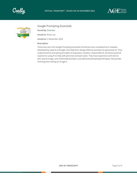 Academictranscript Credly 2024 Nov Update Pdf