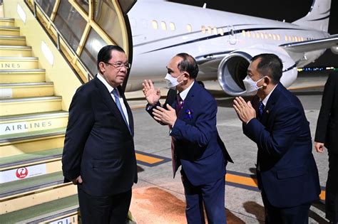 សម្តេចតេជោ ហ៊ុន សែន អញ្ជើញដឹកនាំគណៈប្រតិភូធ្វើដំណើរដល់ទីក្រុងតូក្យូប្រទេសជប៉ុន