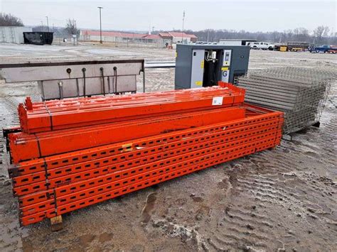 10 Stackable Pallet Racking Res Auction Services