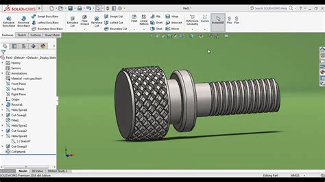 Solidworks External Thread Masaforever