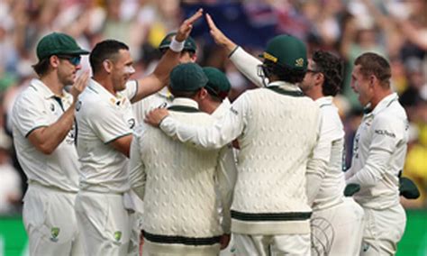 4th Test Cummins Boland Pick Three As Aus Take 2 1 Lead With 184 Run Win Over India