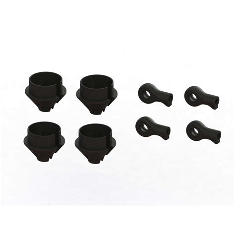 Ara330608 Hd Shock Rod End And Spring Cup Set 2pair Løten Rc Shop As