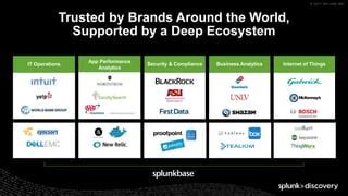 Splunk Discovery Milan 2018 Splunk Overview PPT