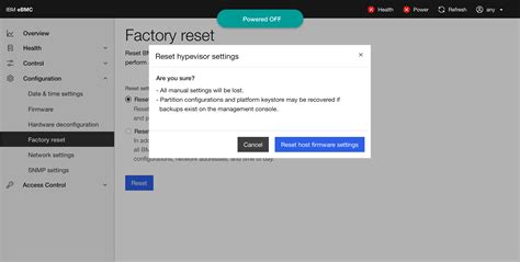 Factory Reset Issue Openbmc Webui Vue GitHub
