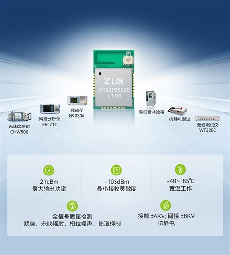 Zm82系列国产zigbee模组 广州致远电子股份有限公司