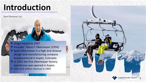 Sport Obermeyer Ppt Pptx