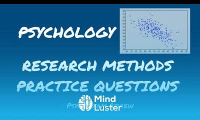 Learn Psychology Research Methods Practice Questions Mind Luster