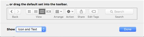 How To Customize The Finders Toolbar In Os X