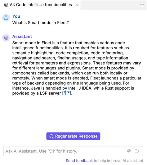 Ai Assistant Jetbrains Fleet ドキュメント