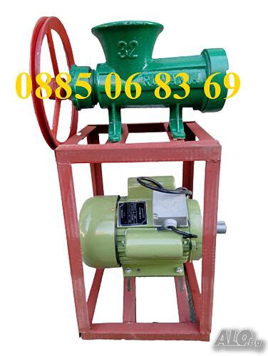 Месомелачка №32 мелачка за месо домати и чушки приставки Месомелачка Машини за обраб