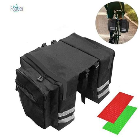 Footier Sacoche De Vélo Pour Porte Bagages Arrière étanche Double