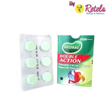 Jual Promag Double Action 1 Blister 6 Tablet Shopee Indonesia