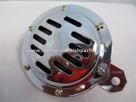 Klempfs British Parts Horn 6 Volt Chrome Repo