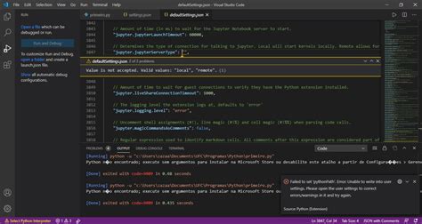 Python Failed To Set Pythonpath Error Unable To Write Into User
