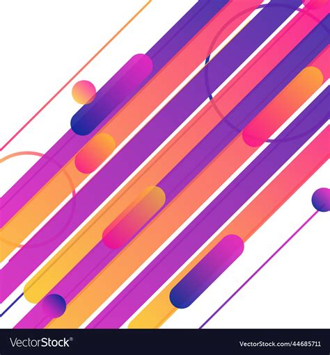 Rounded Lines Edge Background Creative Lines Vector Image