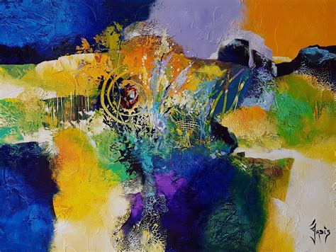 Jardin Secret 130 X 97 Abstrait Art Abstrait Les Arts