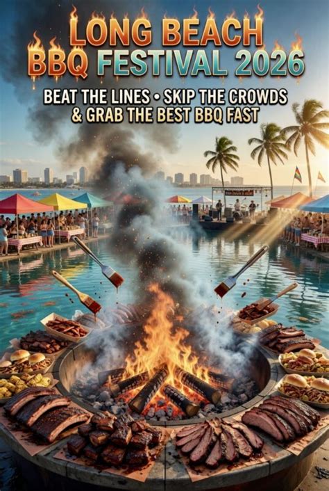 Long Beach Bbq Festival 2026 Beat The Lines Skip The Crowds And Grab
