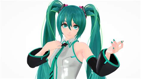 NURU式 Hatsune Miku v02MMD模型下载MMD动作下载MMD场景下载MMD资源库MMD绑骨建模K帧接单MMD道具下载