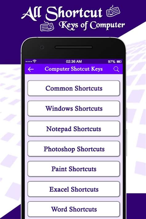 Computer Shortcut Keys Software Shortcut Keys Apk For Android Download