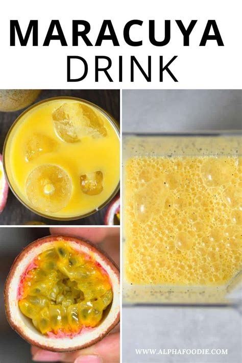 How To Make Passion Fruit Juice With A Blender At Madeleine Frayne Blog