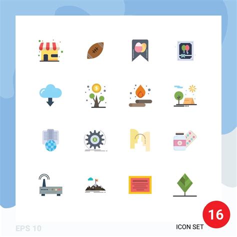 16 Universal Flat Colors Set For Web And Mobile Applications Arrow Party Rugby Night T